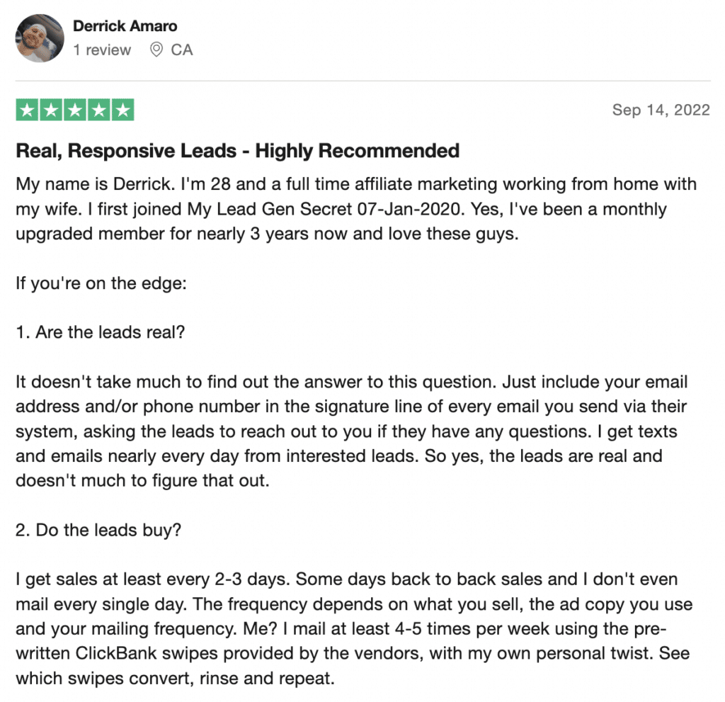 My Lead Gen Secret Review (2023): Scam or Legit?